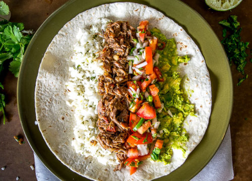 Barbacoa Beef Burritos | Mexican Please