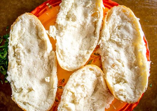 molletes bread rolls | Mexican Please