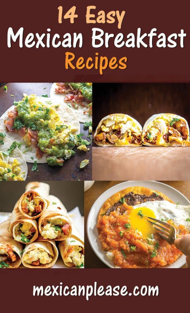 14 Mexican Breakfast Recipes To Wake You Up! | Mexican Please