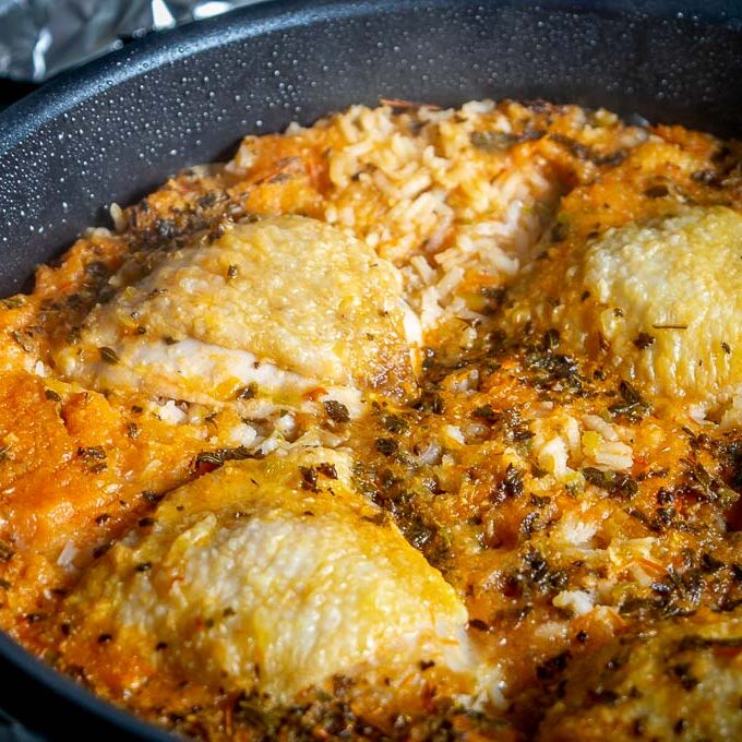 Mexican Chicken and Rice -- Arroz con Pollo | Mexican Please